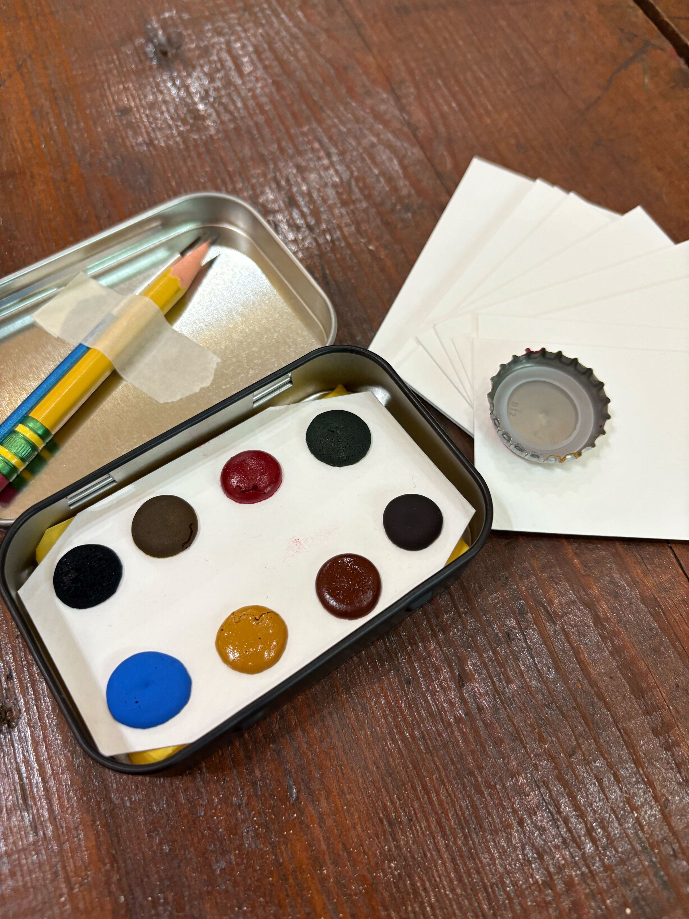 Colors of Adventure Art Palette | Adventure Art Eureka Springs